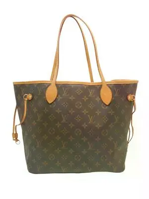 LOUIS VUITTON 2008 Monogram Neverfull Mm Tote Bag - Brown