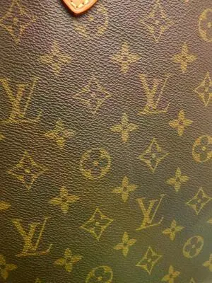 LOUIS VUITTON 2008 Monogram Neverfull Mm Tote Bag - Brown
