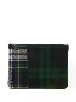 Comme Des Garçons Tartan Patchwork Wallet