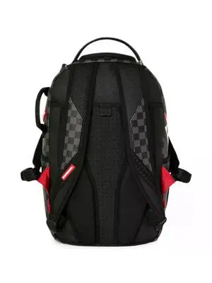 SPRAYGROUND Checkerboard-print Backpack - Black