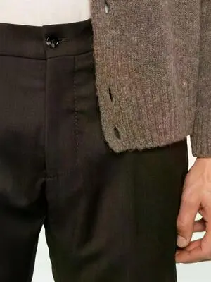 BERWICH Pressed-crease Tailored Trousers
