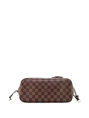 LOUIS VUITTON Neverfull Damier Pm Tote Bag - Brown