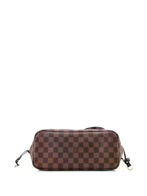 LOUIS VUITTON Neverfull Damier Pm Tote Bag - Brown