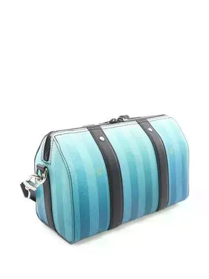 LOUIS VUITTON 2021s Keepall Damier Stripe Canvas Travel Bag