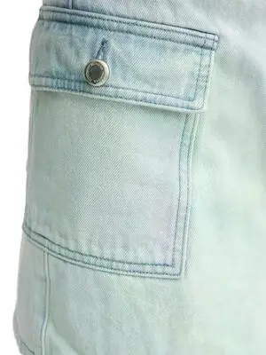 MORGAN Wrap-front Mini Shorts