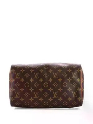 LOUIS VUITTON Speedy Handbag Monogram Canvas 30 Satchel