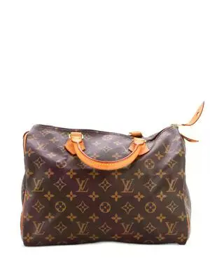 LOUIS VUITTON Speedy Handbag Monogram Canvas 30 Satchel