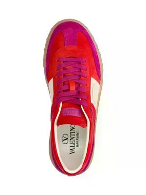 Valentino Garavani Panelled Sneakers - Red