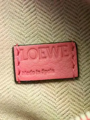 Loewe 2010s Mini Puzzle Tote Bag - Pink