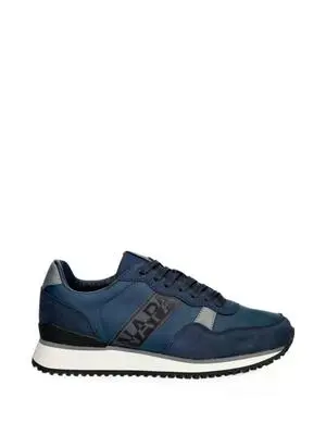 NAPAPIJRI Cosmos Syn Logo-print Panelled Sneakers - Blue