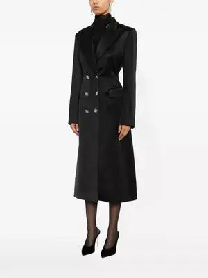 PATRICK MCDOWELL Double-breasted Crystal-embellished Coat