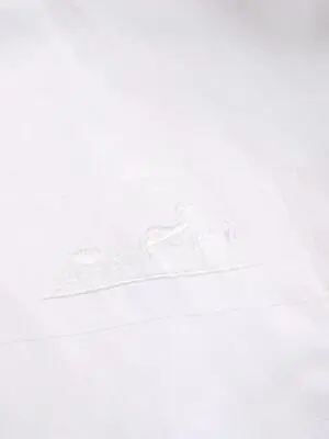 Hermès 2020s Logo-embroidered Shirt