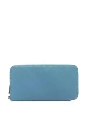 Hermès Azap Long Epsom Wallet - Blue