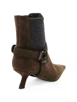Brunello Cucinelli Embellished Booties
