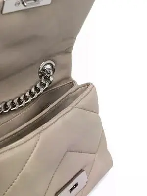 Armani Exchange Quilted Leather Shoulder Bag