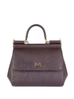 DOLCE & GABBANA Small Sicily Leather Mini Bag