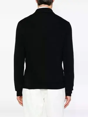 Tagliatore Zayn Virgin Wool Polo Sweater