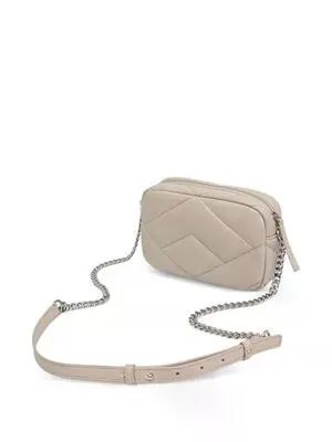 Armani Exchange Quilted Logo-plaque Cross Body Bag