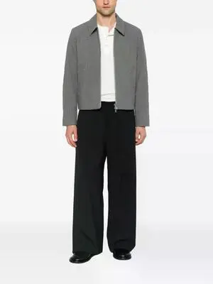 THESTROY Pleated Wide-leg Trousers