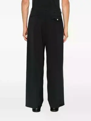 THESTROY Pleated Wide-leg Trousers
