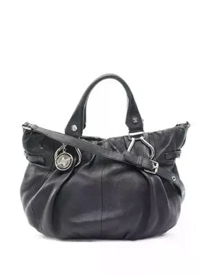 Celine 2000s Pillow Leather Shoulder Bag - Black
