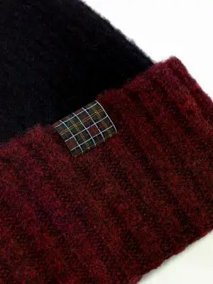 Barbour Scottish Angus Ribbed-knit Beanie Hat - Blue