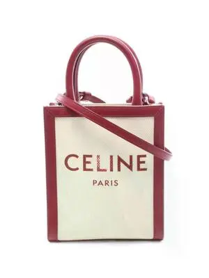 Celine 2000s Mini Vertical Cabas Handbag - Neutrals