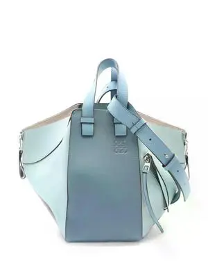 Loewe 2010s Hammock Handbag Blue