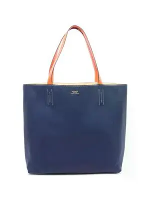 Hermès 2019 36 Double Sens Reversible Tote Bag - Blue