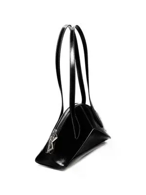 DIENÈE Arco Creased Leather Tote Bag