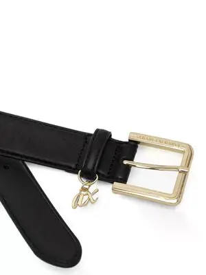 Armani Exchange Logo-charm Buckle Belt