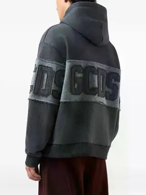 Gcds Logo-patch Drawstring Hoodie