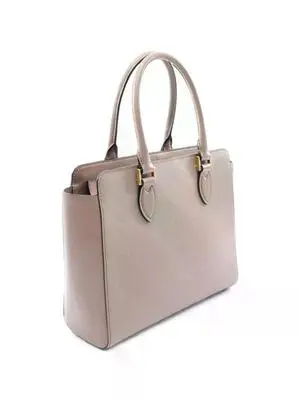Prada 2010s Saffiano Leather Tote Bag - Neutrals