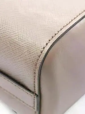 Prada 2010s Saffiano Leather Tote Bag - Neutrals