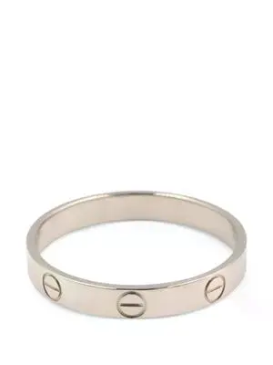 Cartier 2010s Mini Love Ring - Silver