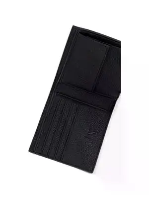 Armani Exchange Logo-embossed Bifold Wallet
