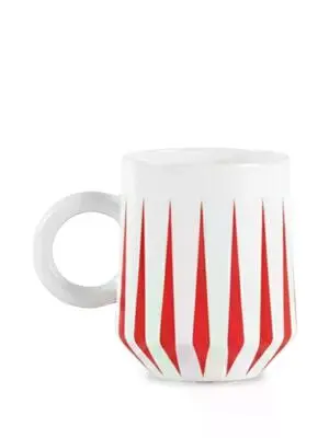 ALESSI Delight Geometric-print Mugs - White