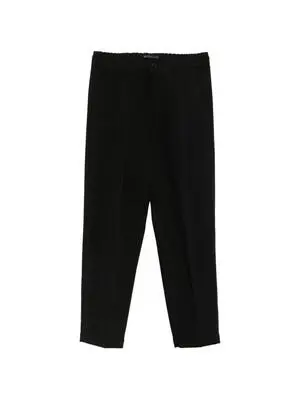 LOW BRAND Zeta Pleated Straight-leg Trousers
