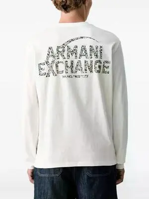 Armani Exchange Logo-patch Long-sleeve T-shirt
