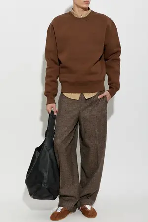 AMI Paris Cotton Crewneck Sweatshirt
