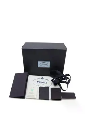 Prada 2013-2026 Saffiano Re Edition 2005 Satchel - Black