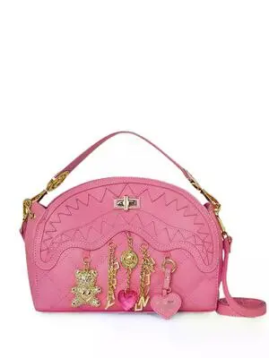SPRAYGROUND Came To Slay Charm-embellished Shoulder Bag - Pink