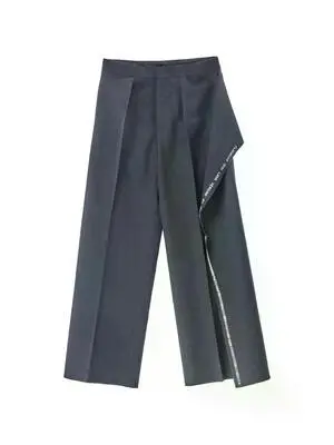 Moschino Cimosa Pleated Trousers - Black