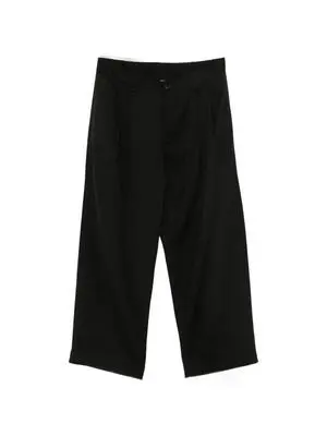Isabel Benenato Buttoned-cuff Pleated Trousers