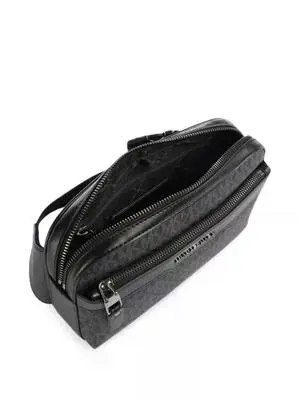 Michael Kors Logo-monogram Zip-fastening Belt Bag - Black