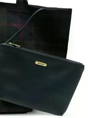 Barbour Tartan Tote Bag
