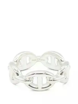 Hermès 2020s Enchaînée Pm Ring - Silver