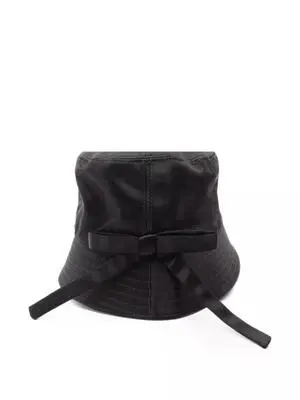 Prada 2010s Triangle-logo Bucket Hat