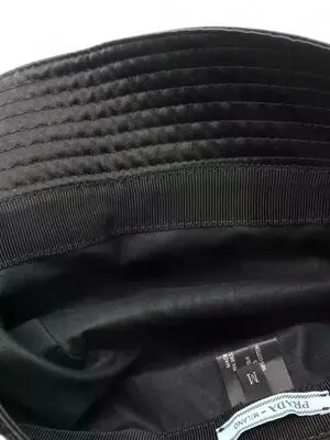 Prada 2010s Triangle-logo Bucket Hat