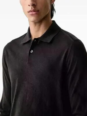 Armani Exchange Long-sleeve Polo Sweater